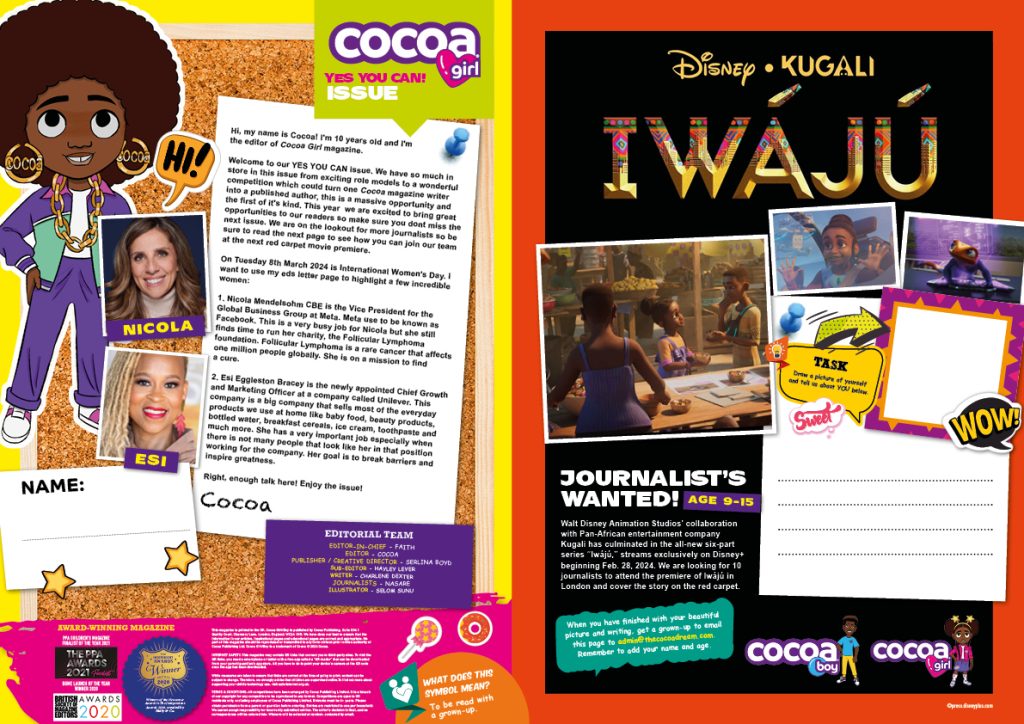 Home - Cocoa Girl - The UK's first Black Girls' magazine